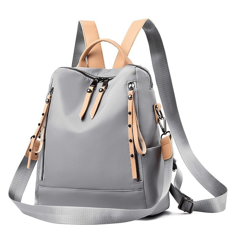 Stylish and Versatile Large Capacity Oxford Backpack – Sea Blue Mall