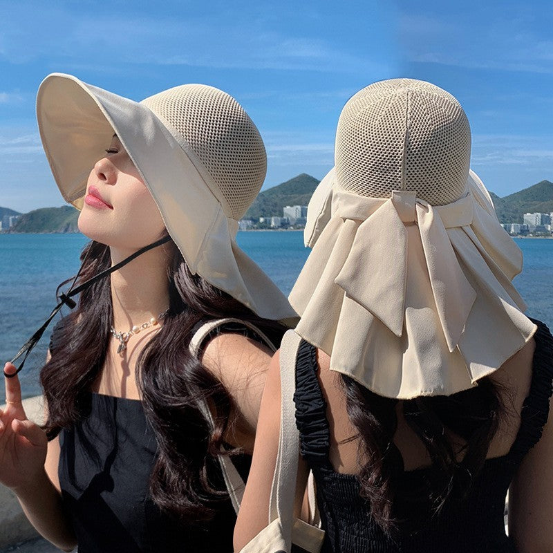 Large Brim Ruffle Hat – Sea Blue Mall