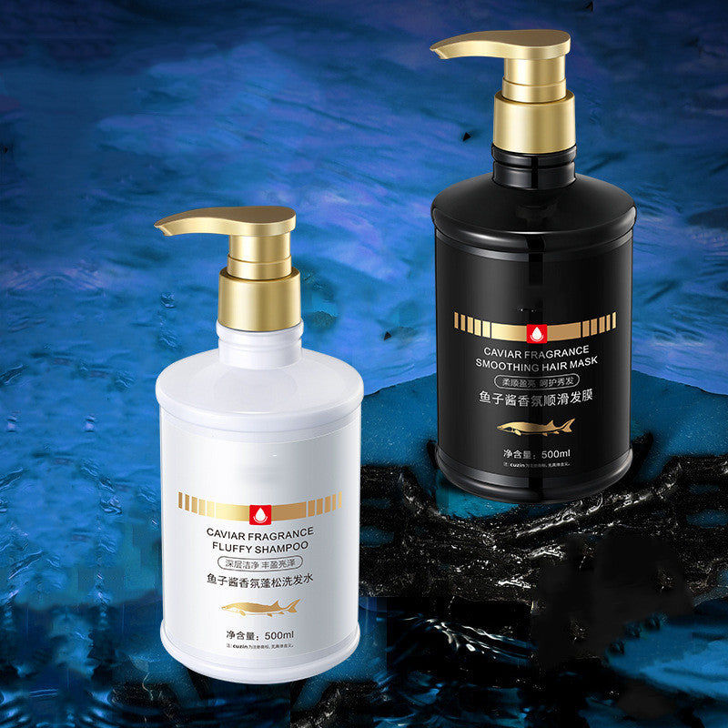 Crocodile Black Gold Caviar Extract Voluminous Shampoo & Hair Mask ...